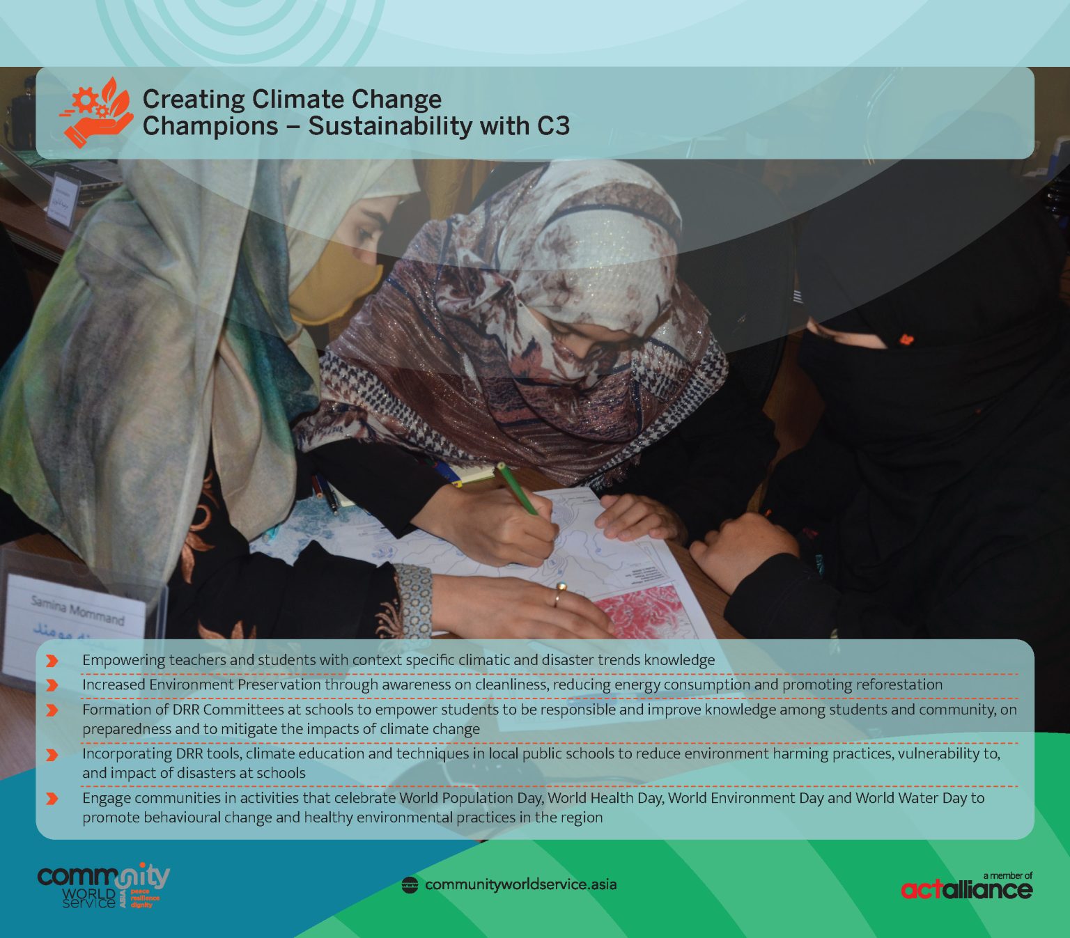 International Day for Disaster Risk Reduction | Community World Service ...