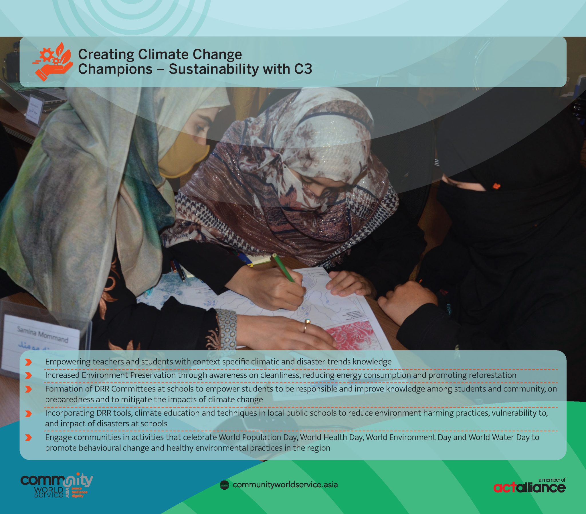 International Day for Disaster Risk Reduction | Community World Service ...